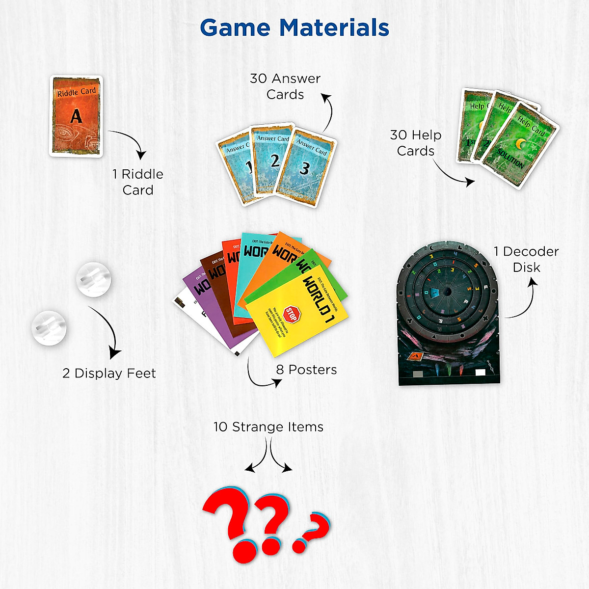 Exit: The Gate Between Worlds | Exit: The Game - A Kosmos Game | Family-Friendly, Card-Based at-Home Escape Room Experience for 1 to 4 Players, Ages 12+