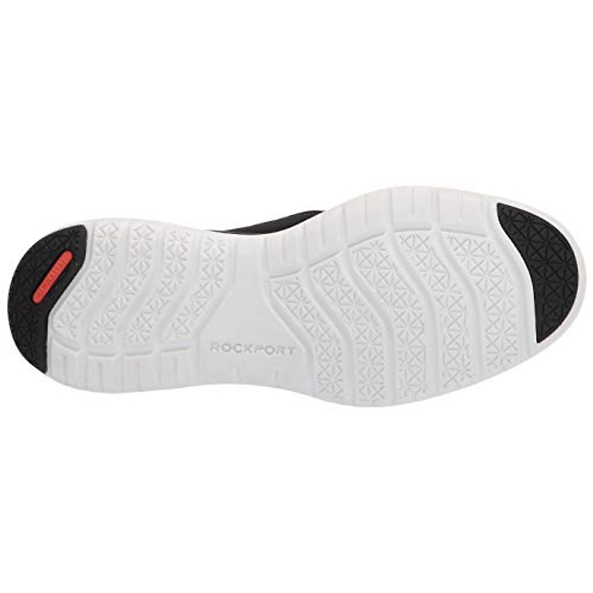 Rockport Total Motion Sport Women's High Slip On Walking Shoe, Black Lycra, 8.5