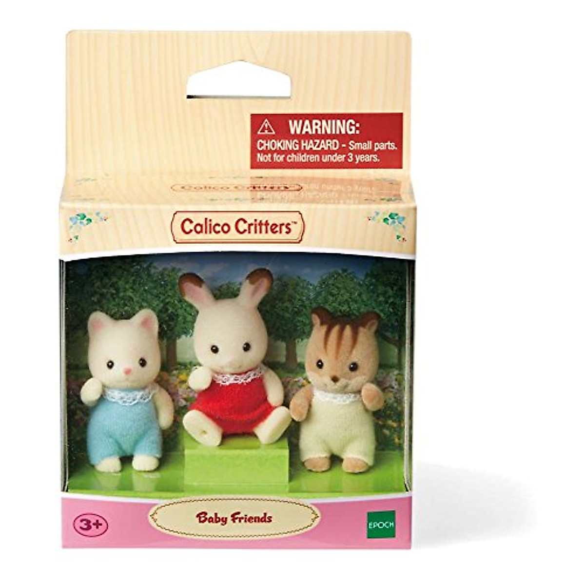 Calico Critters Baby Friends , White
