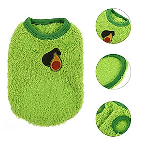 Kitten Clothes Pet Dog Winter Warm Clothes: Dog Sweater Small Pet Puppy Outfits Small Medium Dogs Clothes Apparels Doggy Clothes