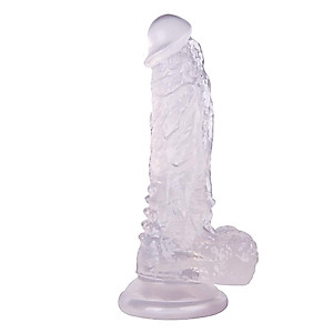 Simulation Small Prick Dildo 20cm Small Dildo Female masturbator 1 pc (Color : Pink, Size : Black)