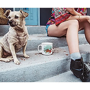 Disney Fox and the Hound "Friends Forever" Ceramic Camper Mug | Holds 20 Ounces