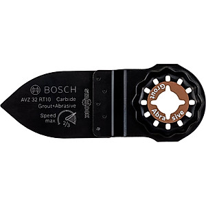 Bosch Professional 2608662610" AVZ 32 RT10 Plunge Cut Saw Blade, Black, 32 mm