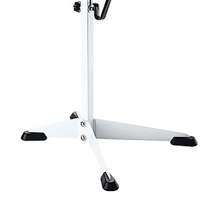 kowaku Bicycle Repair Stand Bikes Work Stand Parking Stand Anti Slid Multifunctional Bike Floor Rack Height Adjustment for Apartment, Basement, White