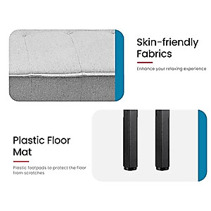 BestMassage Futon Sofa Bed Couch Bed Sleeper Sofa Folding Sofa Small Sofa Convertible Sofa for Living Room and Home Office Furniture