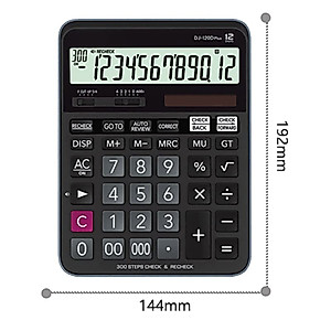 MJWDP Desktop Calculator Upgraded Office Calculator Financial Accounting Multifunctional Solar Energy