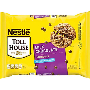 NESTLE -NESTLE TOLL HOUSE Milk Chocolate Morsels BULK (2 PACK, 115 oz Total)