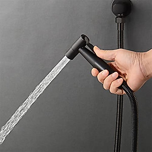 MINJING Bathroom Wall Mounted Sprayer Shower Toilet Bidet Faucet Single Hole Portable Bidets Shower