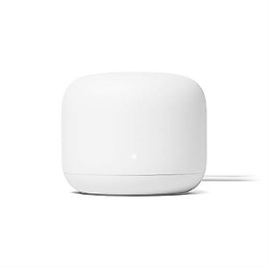 Google Nest Wifi -  AC2200 - Mesh WiFi System -  Wifi Router - 2200 Sq Ft Coverage - 1 pack