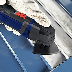 HIFROM Replace Sanding Pad 80mm Triangular Oscillating Multi Tool Sanding Pad Fit Fein Bosch Makita Rockwell (2pcs)