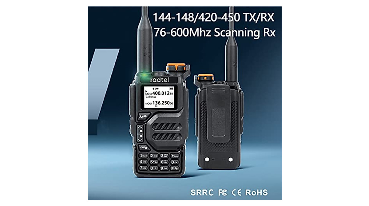 Radtel RT-590 Tri-Band Radio – Versatile 2-Way Radio with NOAA Alerts