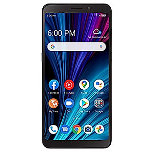 Tracfone Alcatel TCL A3X, 32GB, Prime Black - Prepaid Smartphone (Locked)