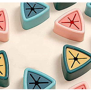 WOIWO 3 PCS Kitchen Creative Towel Rack No-Punched Storage Hook Kitchen Wiper Plug Hanging Rack Hand Towel Washing Towel Storage Rack