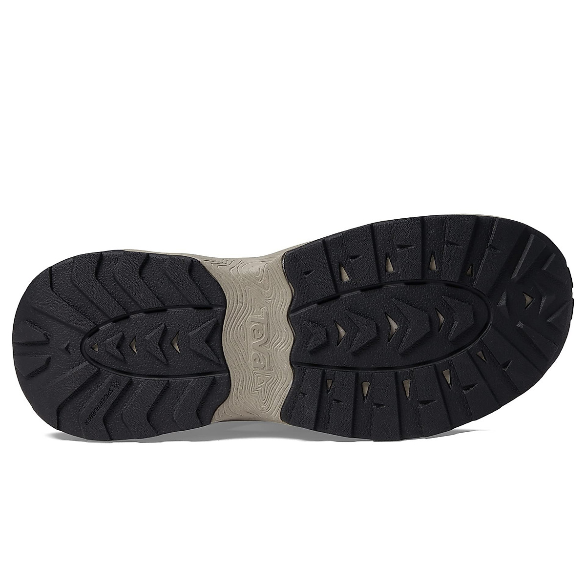 Teva Women's Outflow CT Sandal, Feather Grey/Desert Taupe, 7