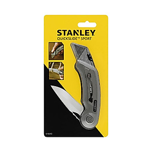 Stanley 0-10-813 Sport Knife "Quick slide II", Silver