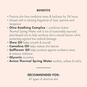 Avene Moisturizing Melt-in Balm, Shea Oil Body Butter, Non-Greasy, Non-Sticky, Quick Absorbing, 8.4 Oz