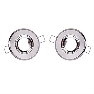 Tiuimk Set of 2 MR11 Spotlight Mounting Brackets - Iron Color