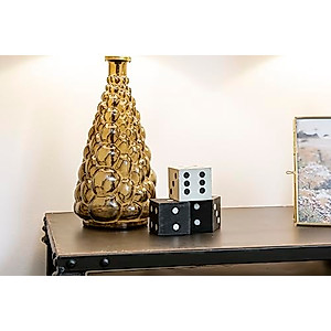 Decorative Mango Wood Dice (Set of 6 Pieces)