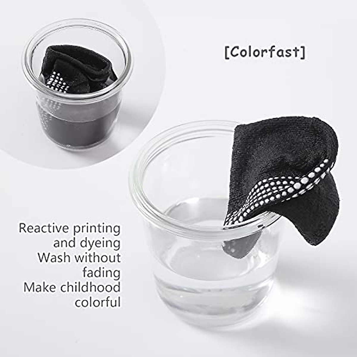 HLPHA Baby Non Slip Socks For Toddler Boys Girls,12 pairs Of Kids Cotton Socks For 0-5 Years (Black Soild，1-3T)