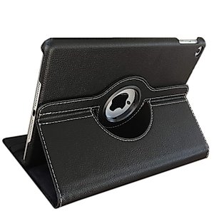 Tendmart Case Compatilbe with iPad Air 1st Generation Models A1474 A1475A1476 360 Rotating Stand with Wake Up/Sleep Function Also for 6th 5th Air2nd Generation 9.7 inch case (Black)