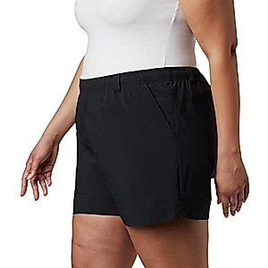 Columbia Women's Backcast Water Short, Black, 3xx5