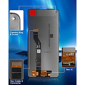 LCD Display for Motorola Moto G Stylus 2021 Screen Replacement for Moto G Stylus 2021 XT2115 XT2115-1 XT2115DL 6.8 inch Touch Screen Digitizer Glass Full Assembly with Repair Tools