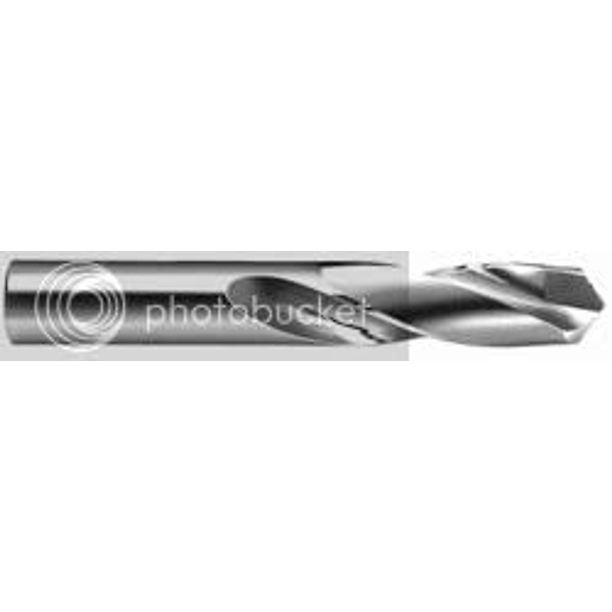 Letter H, Stub Drill, Carbide Tipped, 118° Point, 1 1/2" Flute Length, 2-11/16" Overall Length, Super Tool, USA Made, 43607