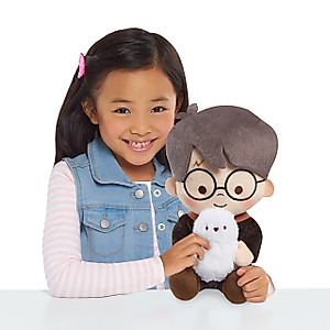 Harry Potter Wizarding Friends and Pals Harry Potter with Hedwig 11-inch Soft and Cuddly Plush Stuffed Animal, Kids Toys for Ages 3 Up, Amazon Exclusive by Just Play