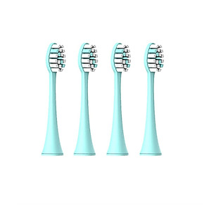 LIANGMEI Qingqing Store Replacement Brush Head Fit for Seago YUNCHI SG986 987 S2 S5 Y7 Sonic Electric Toothbrush Replaceable Soft Tooth Brush Bristles 4pcs