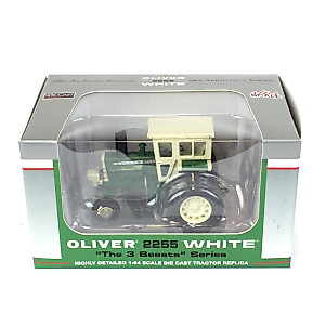 Spec Cast 1/64 1972 Oliver 2255 Tractor with Cab & Duals Toy Tractor Times 38th Anniversary Cust-2038