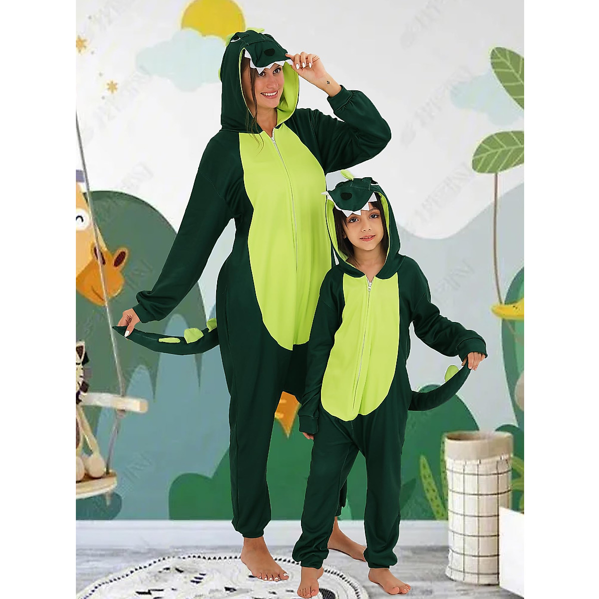 YEAXLUD Halloween Family Pajamas Set for Adult Women Men Skeleton Matching Spooky Pjs for Couples Pajama