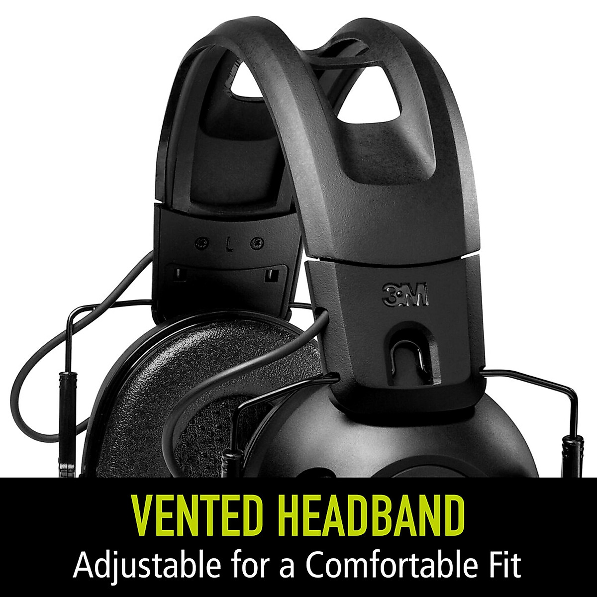 Peltor Sport Tactical 300 Smart Electronic Hearing Protector, Bluetooth Wireless Ear Muffs, NRR 22 dB, Bluetooth Headphones With Recessed Microphone, Ideal For Range, Shooting & Hunting (TAC300-OTH)