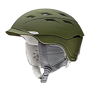 Smith Optics Valence Adult Ski Snowmobile Helmet - Matte Pearl Olive/Large