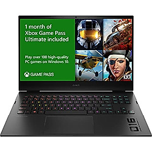 HP OMEN Gaming Laptop, 16.1" FHD 144Hz IPS, Intel Core i7-11800H, Windows 11 Home, 32GB RAM, 1TB SSD, GeForce RTX 3060, Long Battery Life, 32GB Durlyfish USB Card