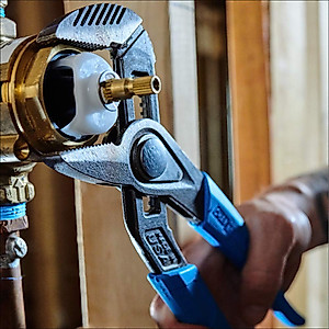 CHANNELLOCK 440X 12-inch SPEEDGRIP Straight Jaw Tongue & Groove Pliers | Made in USA | Forged High Carbon Steel