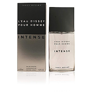 Issey Miyake L'eau De Issey Intense Eau De Toilette Spray 4.2 Oz/ 125 Ml for Men By 4.2 Fl Oz (ISSPFM026)