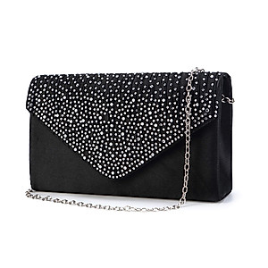 Nodykka Purses and Handbags Envelope Evening Clutch Crossbody Bags Classic Wedding Party Shoulder Bag for Women