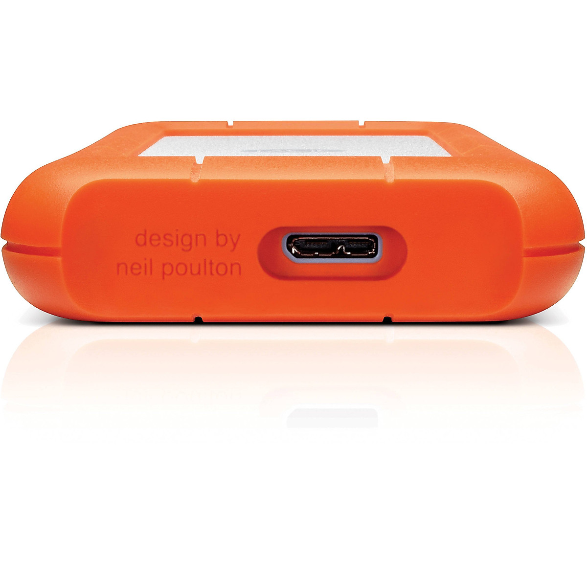 LaCie LAC301558 Rugged Mini USB 3.0 Portable External HD, Orange, 1TB
