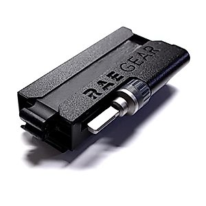 RAE GEAR BIT KIT + RATCHETING EXTENDER with UNIVERSAL BELT SIZE & ROTATABLE BELT CLIP (bit kits and extender NOT included)