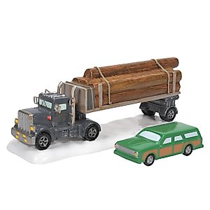 Department 56 Snow Village National Lampoon's Christmas Vacation Accessories I'm in Complete Control Figurine Set, 4.06 Inch, Multicolor