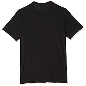 Karl Lagerfeld Paris mens Kocktail Karl Short Sleeve Crew Neck T-shirt T Shirt, Black, Medium US