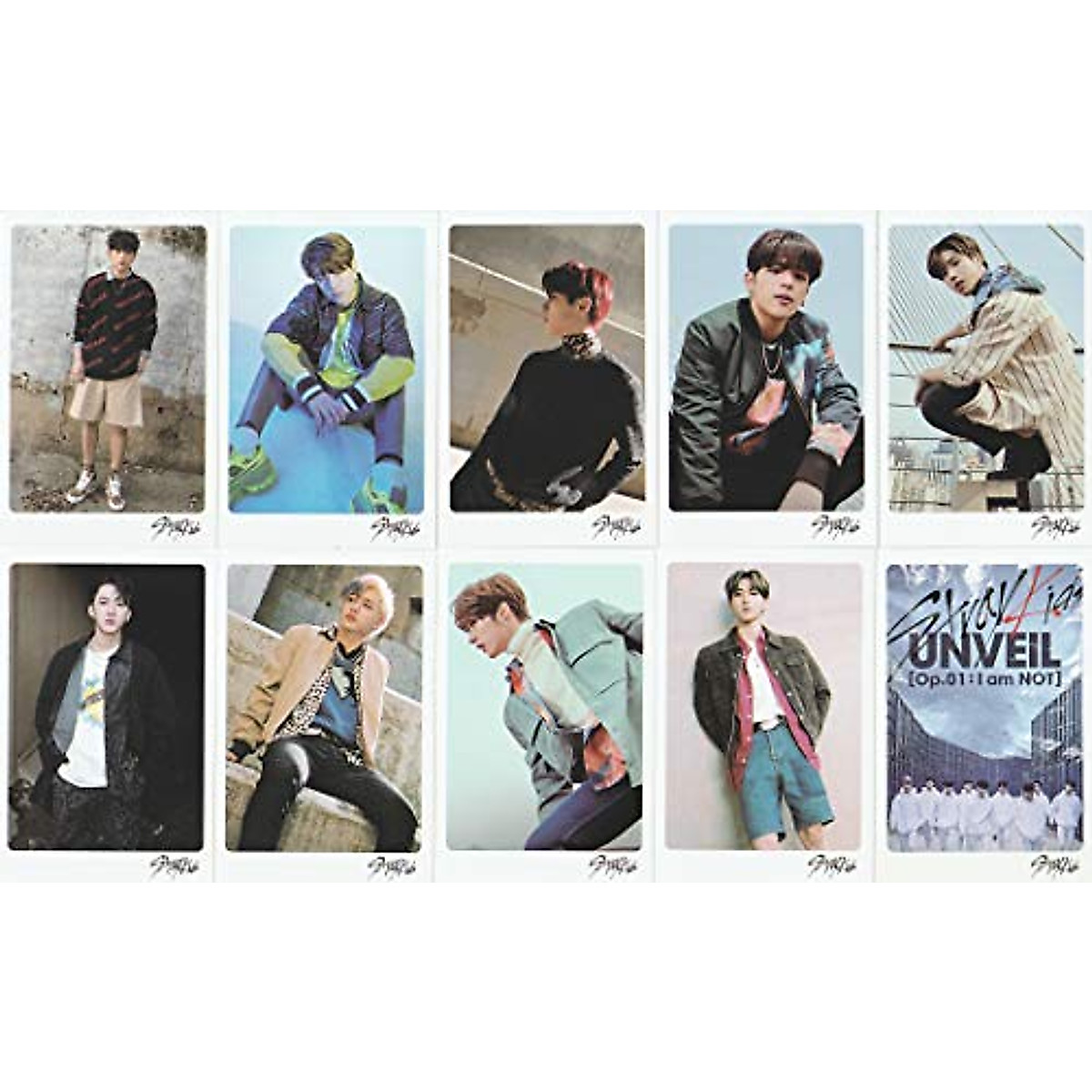 K-POP Group 2020 New Photo Message Card 56pcs set (Postcard / 56sheets) (STRAYKIDS)