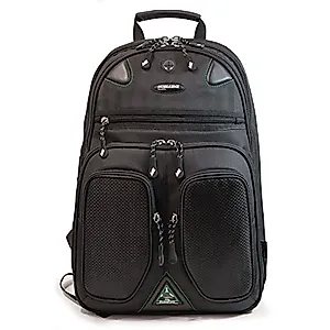 Mobile Edge ScanFast Checkpoint and Eco Friendly Laptop Backpack 16 Inch PC, 17 Inch Mac for Men, Women, Business Travel, Student, Black MESFBP2.0