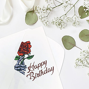 ProGibbs Greeting Card (Happy Birthday (Rose))
