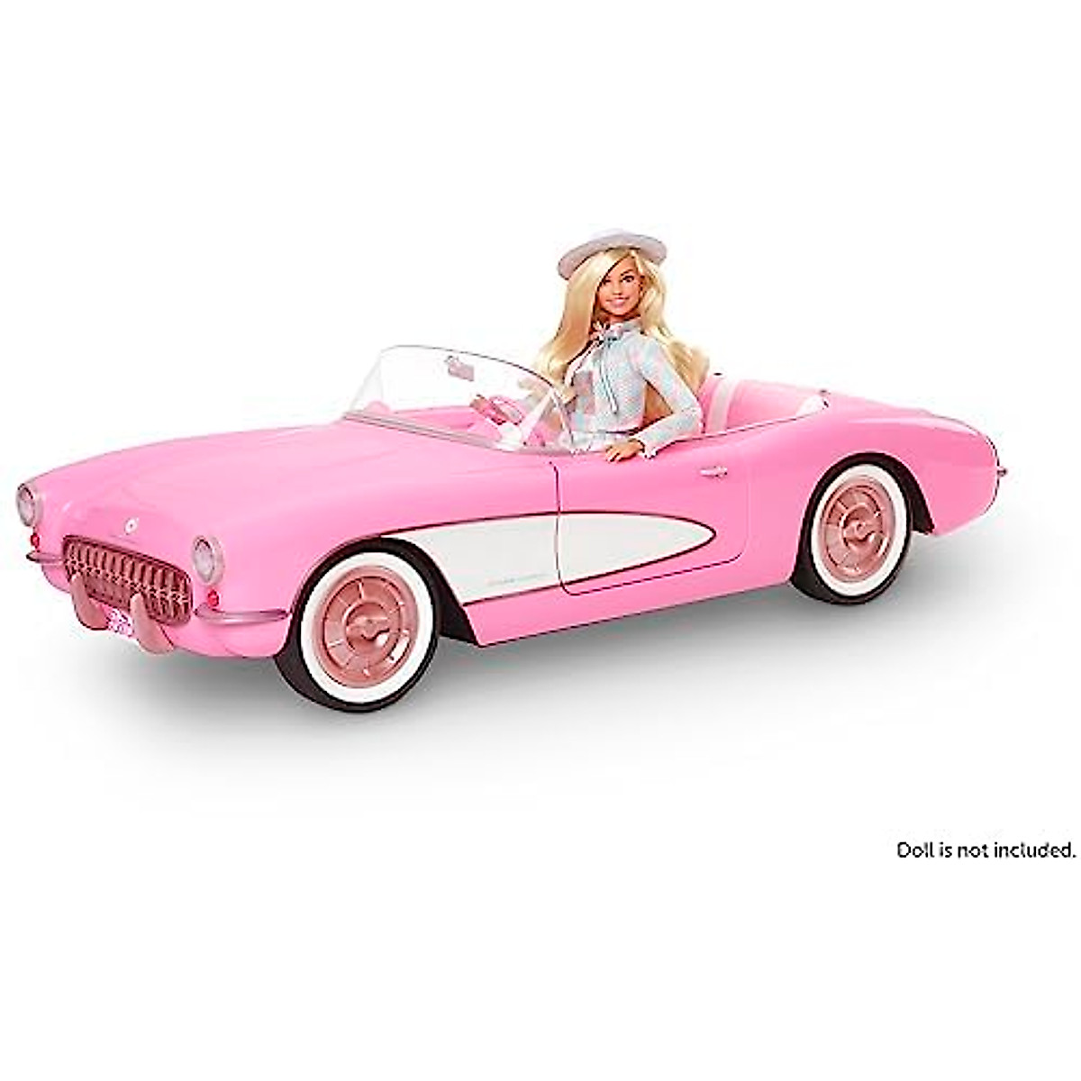 Barbie The Movie Collectible Car, Pink Corvette Convertible