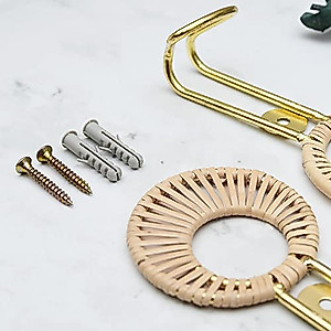 MBVBN Wall Hooks Boho Decor Hooks for Hanging Towel Hooks Coat Hooks Boho Decor Wall Hooks for Hanging Key Hook Purse Hook Hat Hook