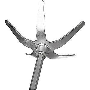 BBQ-PLUS Stainless Steel Pork Puller Used with Standard Hand Drill (4 Inch)
