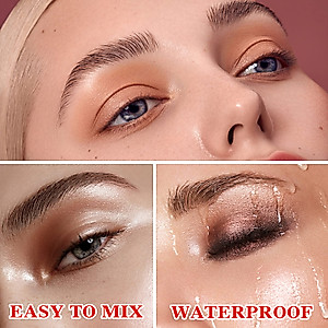 BKPPLZP Matte 12 Colors Makeup Naked Eyeshadow Palette,Nude Matte Eyeshadow Palette,Natural Pigment Eye Shadow Pallete Set Long Lasting & Waterproof Smokey Eye Professional Beauty Makeup Kit