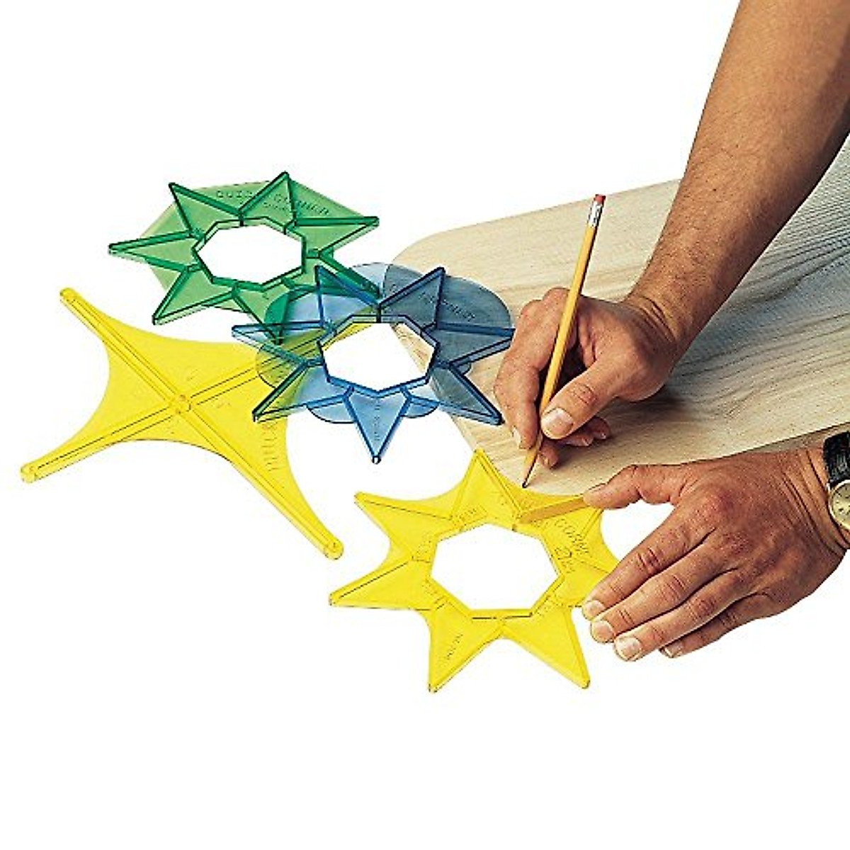 Quick Corners Set (4pc set) For Drawing Various Size Curves On Corners