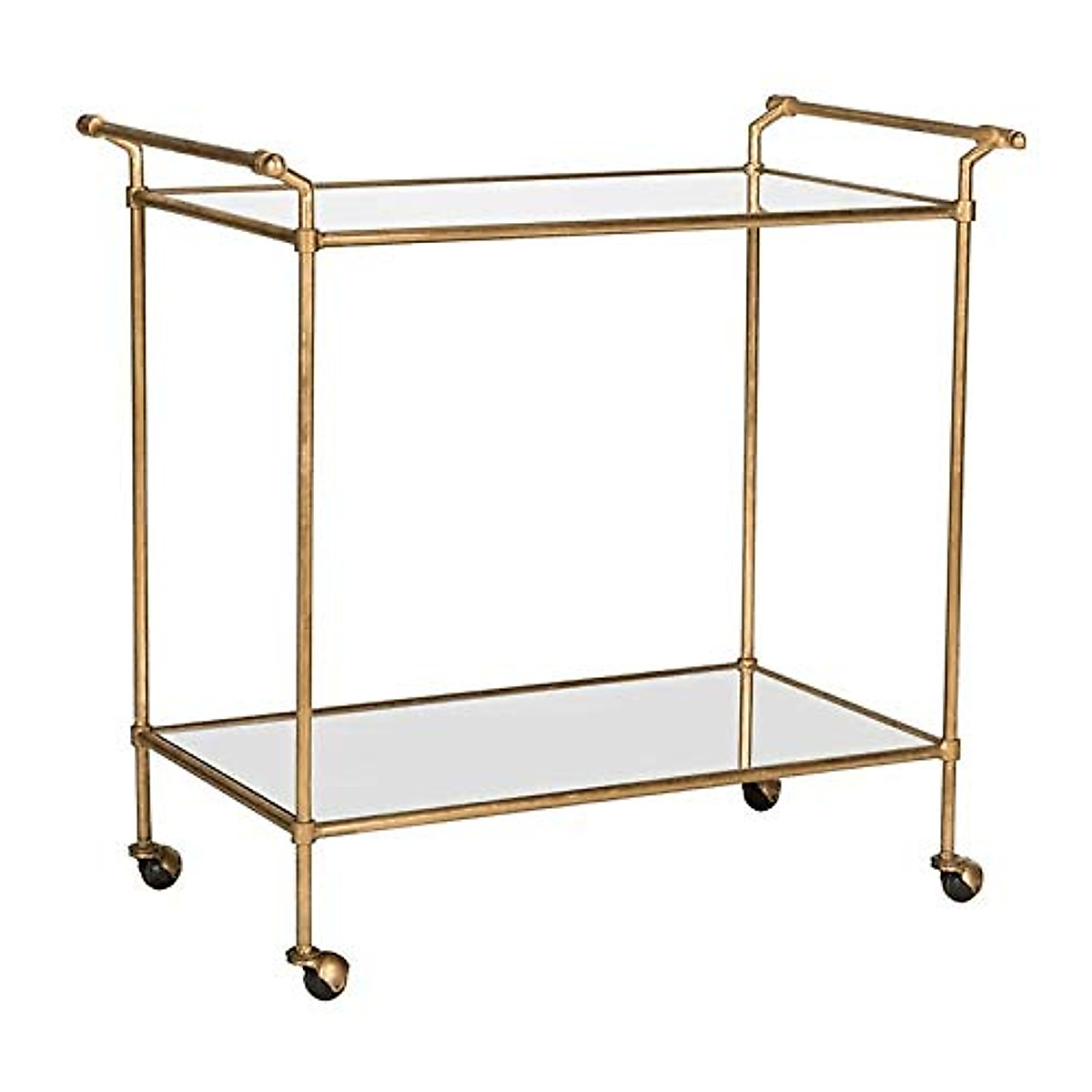 AAGUT 2" Ball Casters Stem Caster Wheels Set of 4 with 5/16" x 1-1/2" (8 x 38mm) with Metal Sockets Replacement Vintage Antique Swivel Wheel for Sofa, Chair, Cabinet